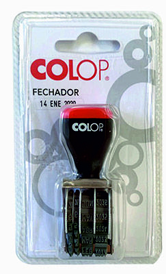 SELLO FECHADOR MANUAL 3 BANDAS - A4 Colores